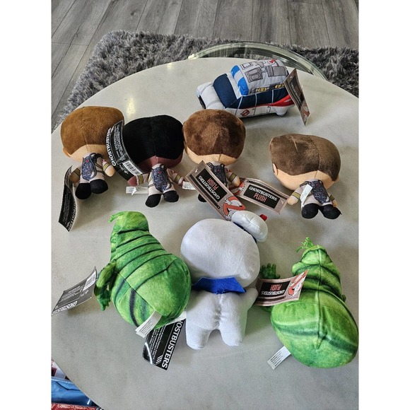 toy factory | Toys | Ghostbusters 8s Movie Set Of 8 Chibi Plush Stuffed ...